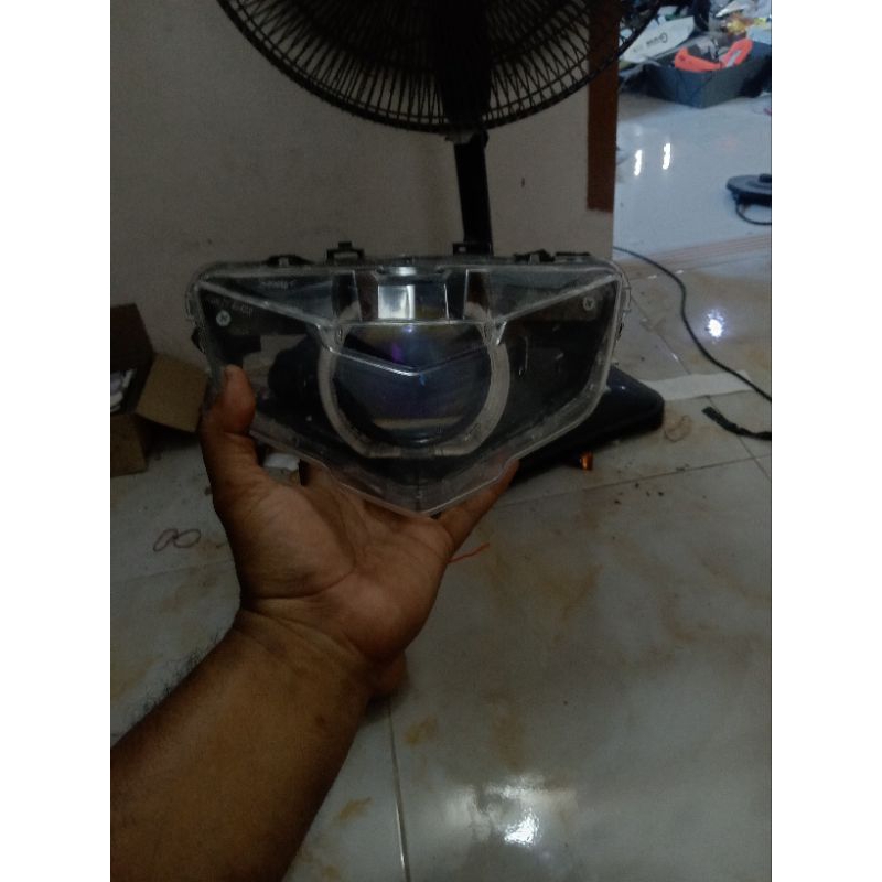 Jual PAKET HEADLAMP MX KING BILED 3INCH | Shopee Indonesia