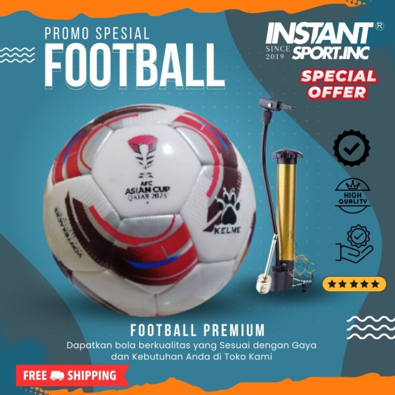 Jual Bola sepak bola kaki Kelme vortex ac23 jahit Terlaris Rekomendasi ...