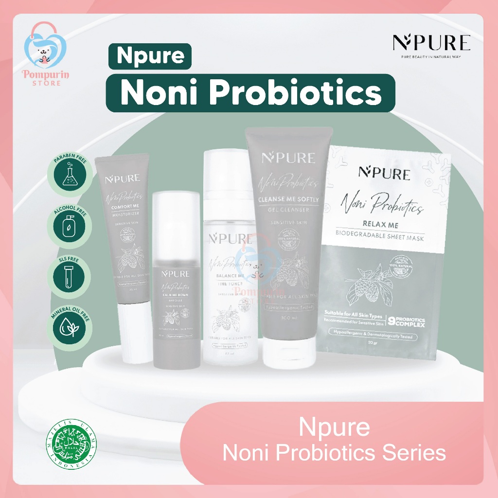 Jual NPURE Noni Probiotics Series - Cleans Me Face Wash / Comfort Me ...