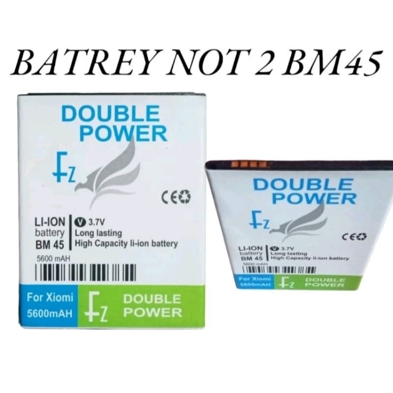 Jual BATTERY REDMI NOTE 2 BM45 DOBEL POWER JF BARANG ORIGINAL ...