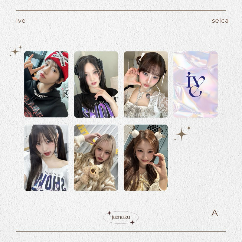 Jual [IVE] PHOTOCARD SELCA 14 YUJIN GAEUL REI WONYOUNG LIZ LEESEO | Shopee Indonesia
