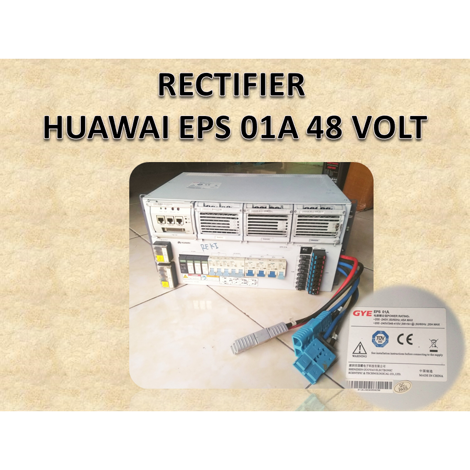 Jual Rectifier Huawai EPS 01A, 48 volt 3 PSU | Shopee Indonesia