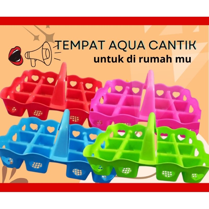 Jual Tempat minum gelas Aqua,teh gelas dan sejenis minuman gelas ...