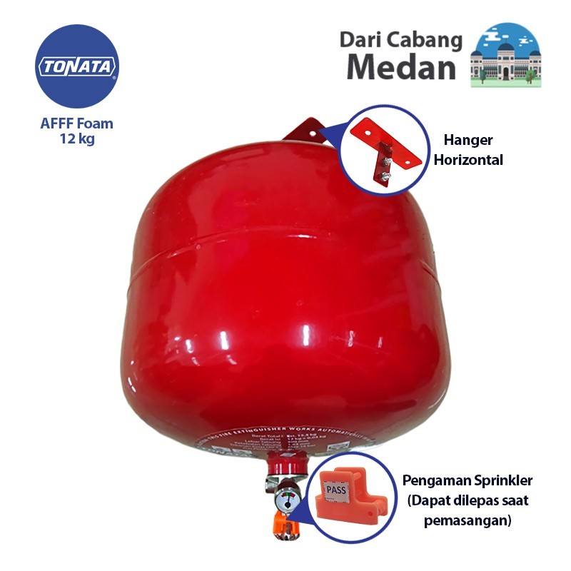 Jual Automatic Thermatic Pemadam Api Otomatis / AFFF Foam 12 kg Tonata ...