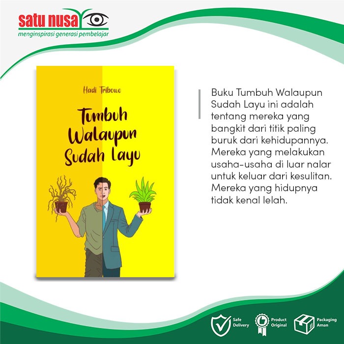 Jual Buku Tumbuh Walaupun Sudah Layu | Shopee Indonesia