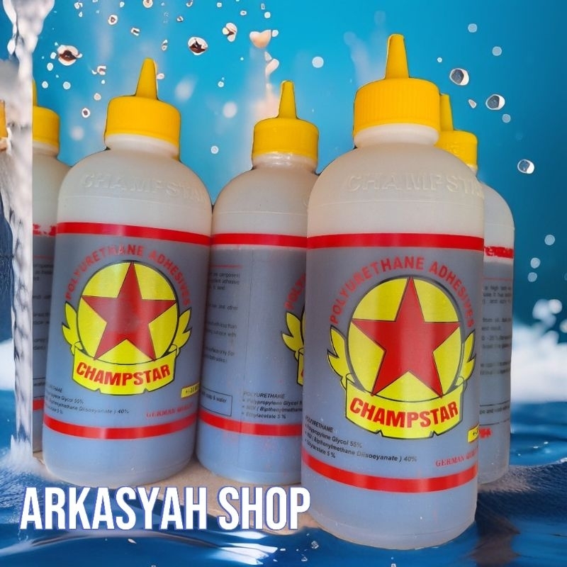Jual LEM BINTANG PU KUNING 1/2KG 4 BOTOL (LEM CROT LEM MADU LEM BUSA ...