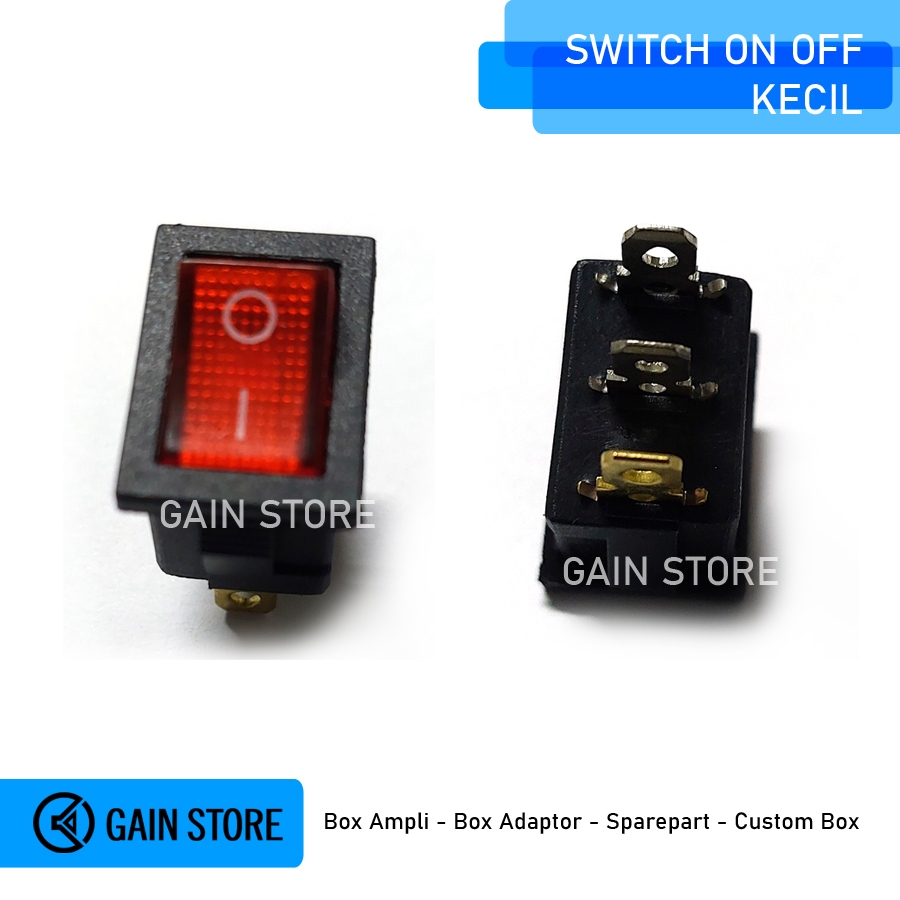 Jual ROCKER SWITCH ON OFF SAKLAR KAKI 3 ADA LAMPU | Shopee Indonesia