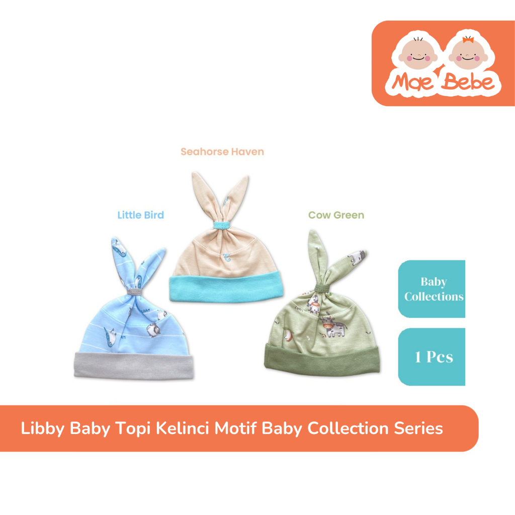 Jual Libby Baby Hat Topi Kelinci Motif Topi Bayi | Shopee Indonesia