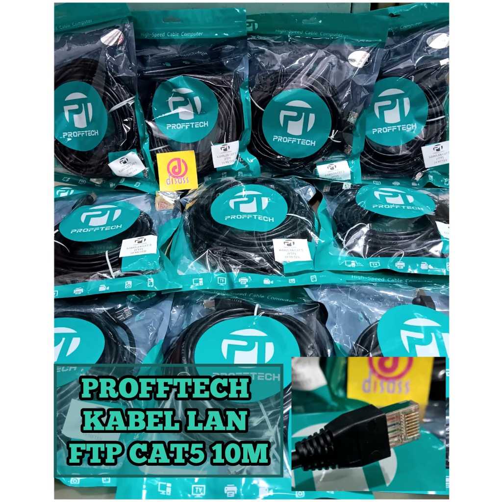 Jual KABEL LAN FTP OUTDOOR CAT5E PANJANG 10M 15M 20M 30M 40M 50M WARNA ...