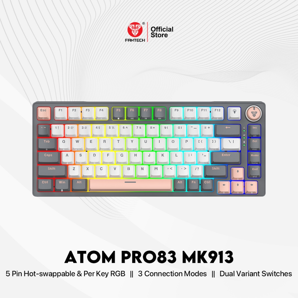 Jual Fantech ATOM PRO SERIES Wireless Keyboard Mechanical Gaming ...