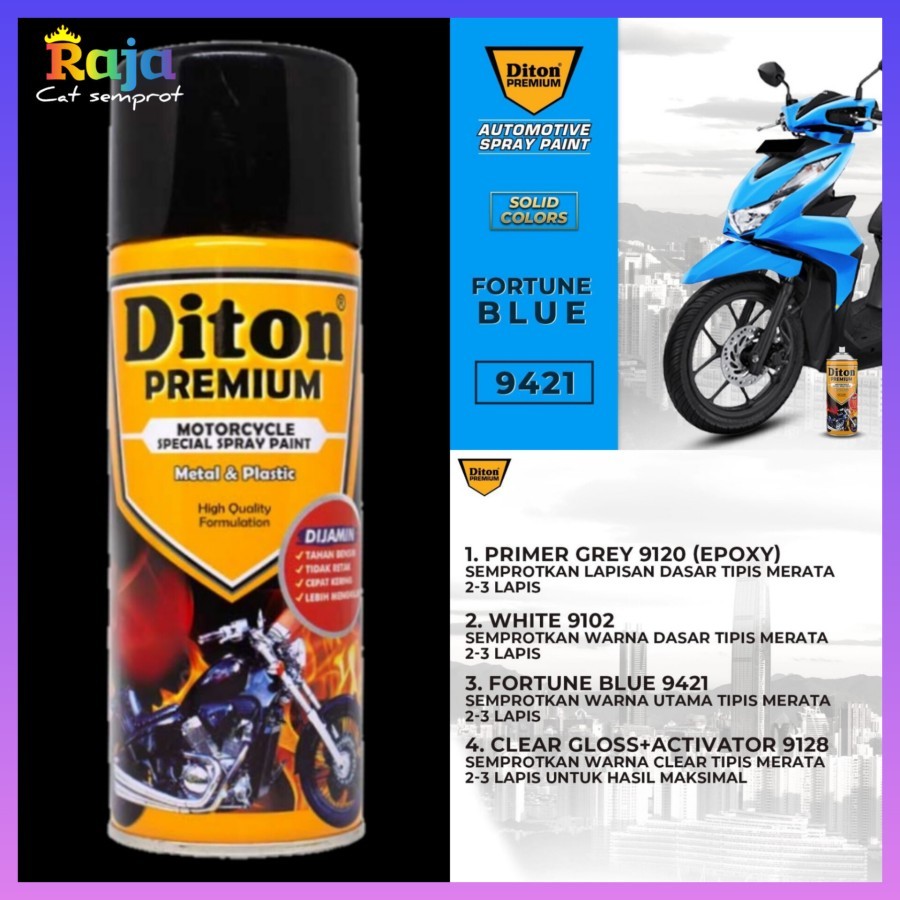 Jual Diton premium Fortune Blue - 9421 | Shopee Indonesia