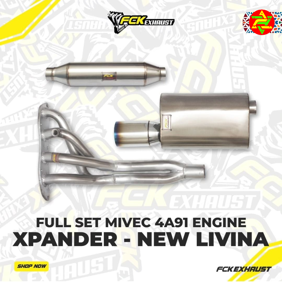 Jual PAKET FULLSET XPANDER DAN NEW LIVINA MIVEC 4A91 ENGINE FCK EXHAUST ...