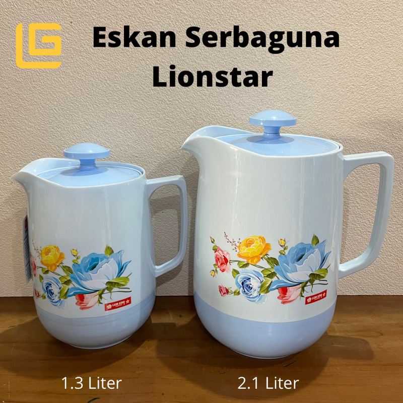 Jual LION STAR ESKAN TEKO THERMO PANAS DAN DINGIN 1,3 DAN 2,1 LITER | Shopee Indonesia