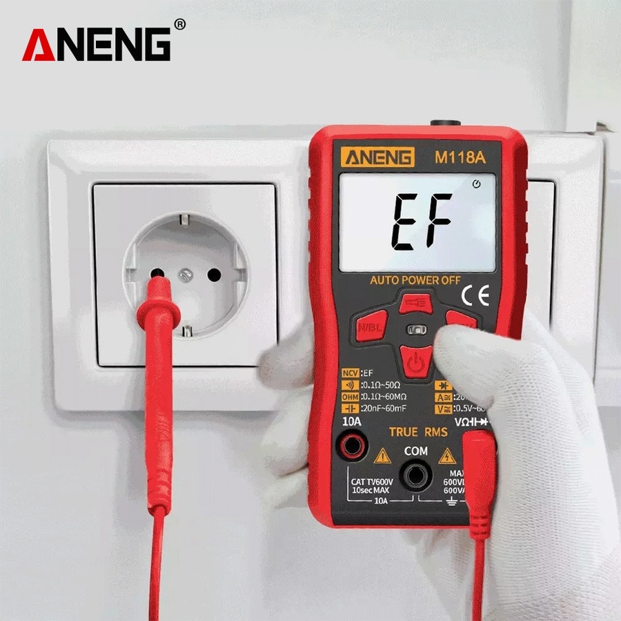 Jual Multimeter Digital Avometer Multitester NCV Original NS | Shopee ...