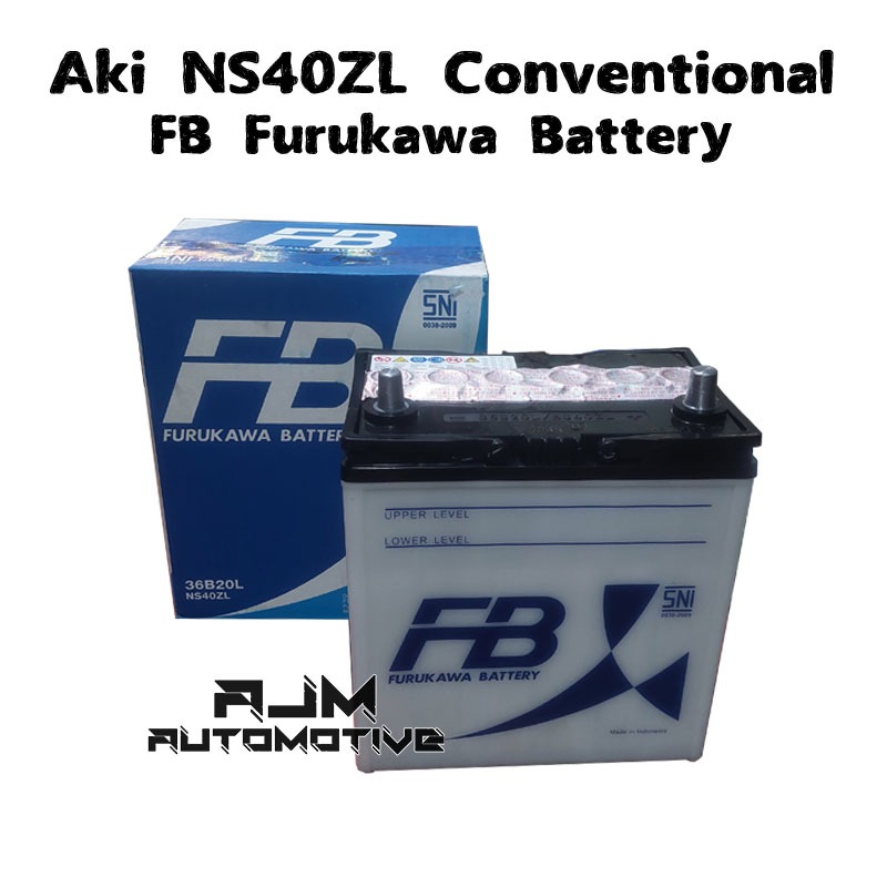 Jual Aki Mobil FB Conventional NS40ZL Furukawa Battery 36B20L (35Ah) | Shopee Indonesia