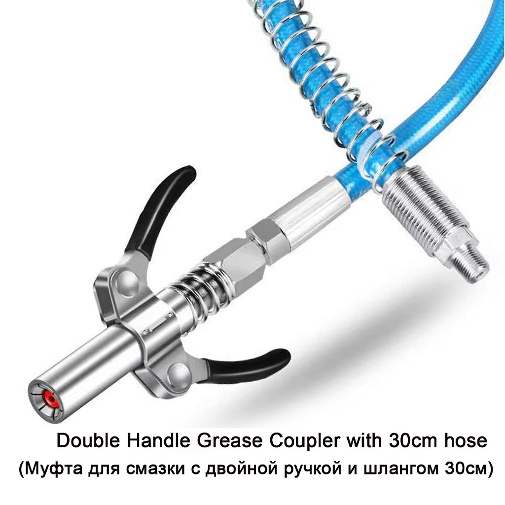 Jual BISA COD !!! Grease Coupler Kepala Grease Gun Pegangan Ganda ...