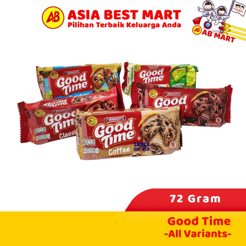 Jual Good Time Double Choc Chocochips Cookies 72Gr Biskuit Snack ...