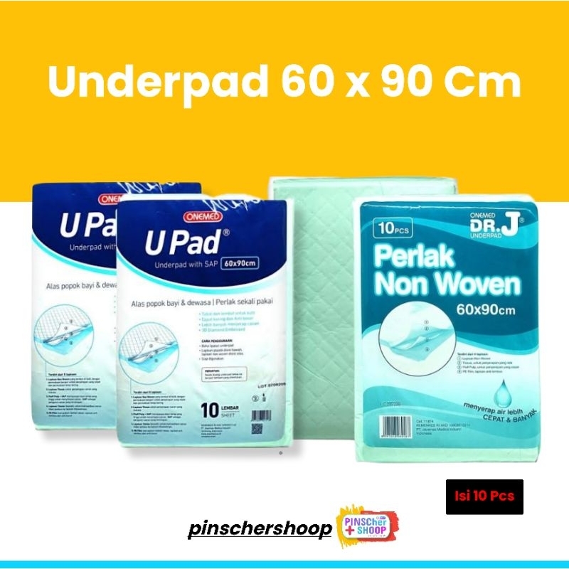 Jual Underpad Dr J Upad Perlak Alas Popok Bayi Onemed Isi 10 Pcs | Shopee Indonesia