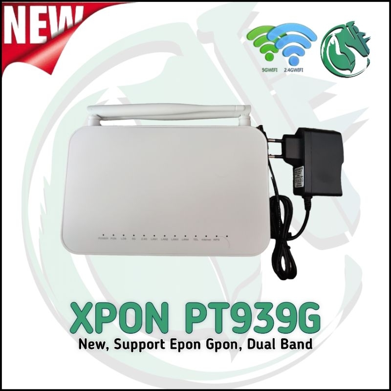 Jual NEW!!!, ONT ONU XPON PT939G SUPPORT EPON, GPON DUAL BAND WIFI ...