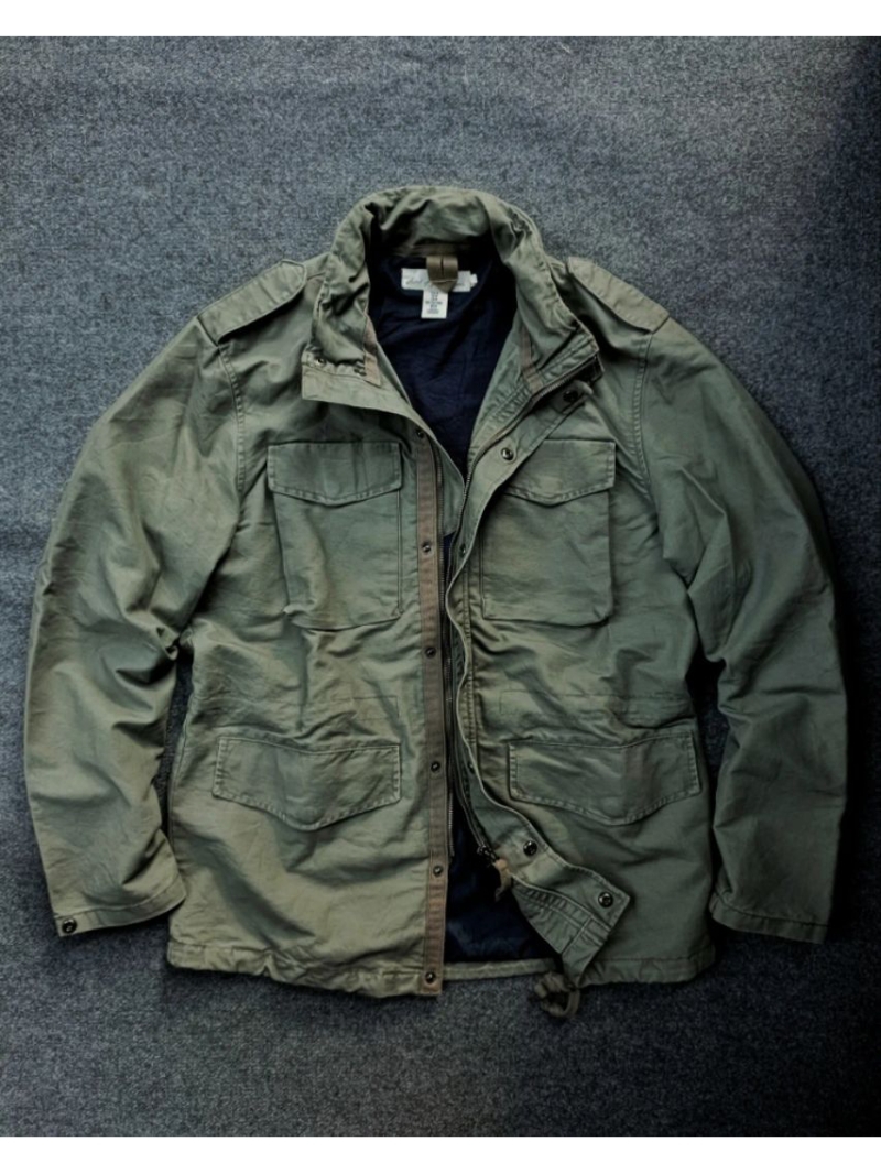 Jual Denim Supply Rlph Lauren Parka Army M65 Style Millitary Utility Field Jacket | Shopee Indonesia