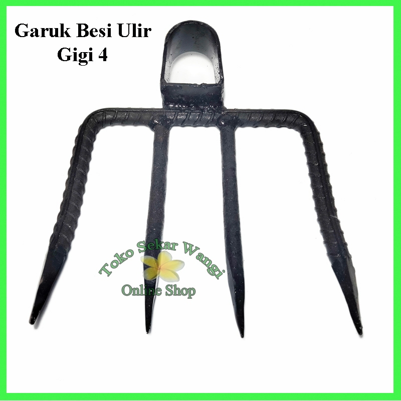 Jual Garuk Garukan Garpu Sampah Besi Ulir Besar Garok Sampah Got Besi ...