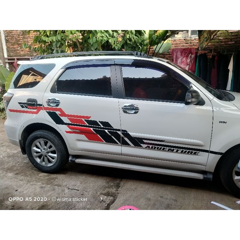 Jual Stiker Mobil / Stiker Toyota Rush / Stiker Daihatsu Terios ...