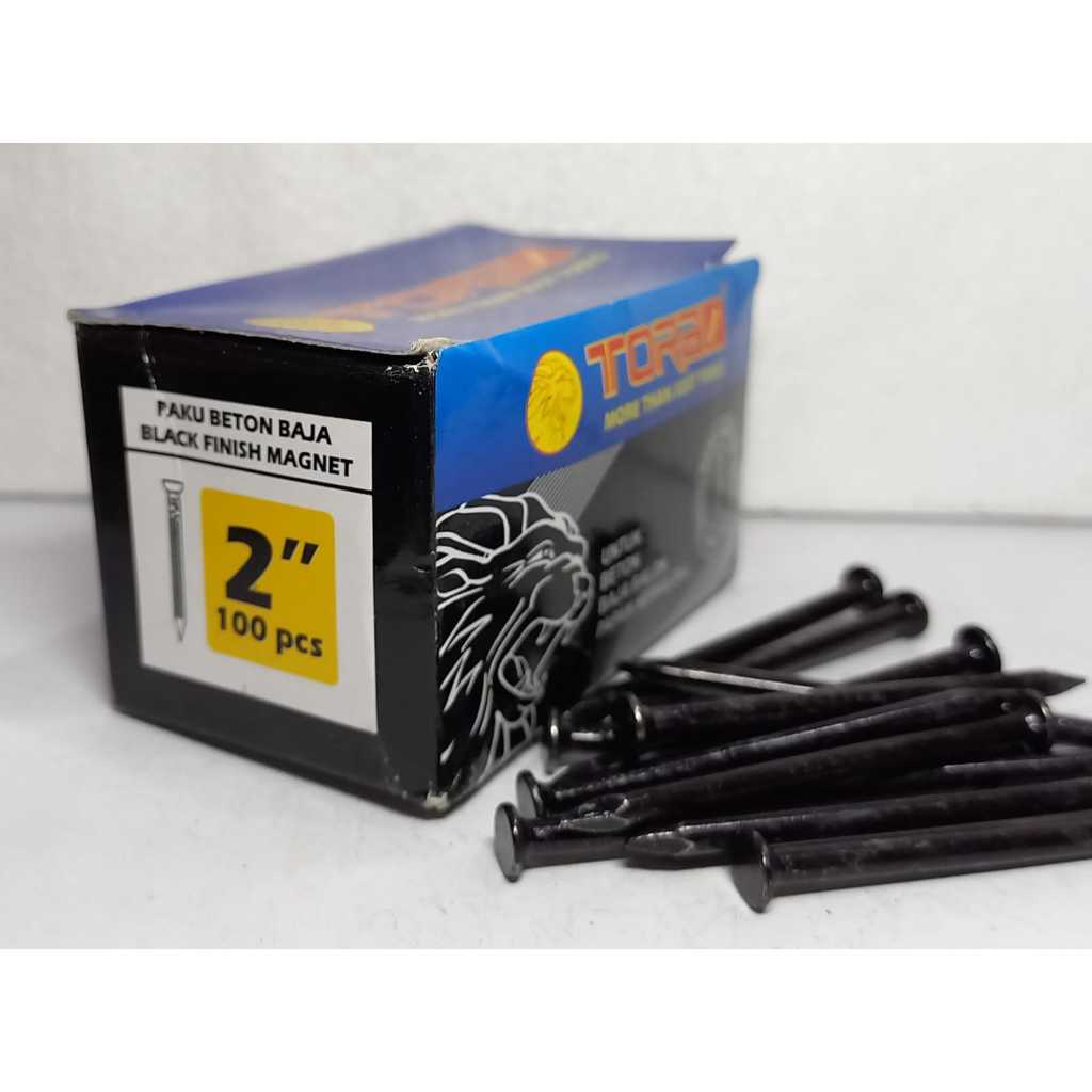 Jual Paku beton hitam Tora 2 inch (5cm) | Shopee Indonesia