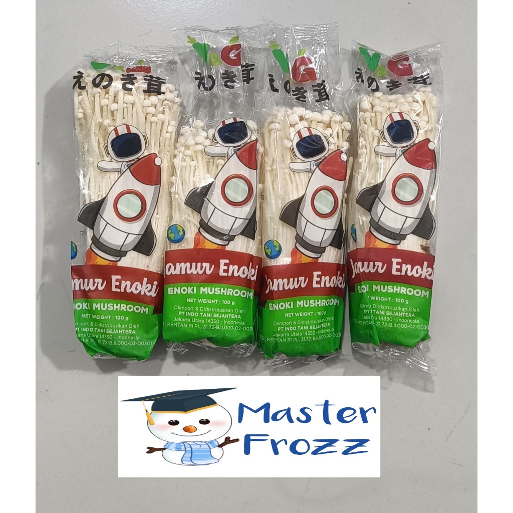 Jual Jamur enoki | Enoki Mushroom 100gr | Shopee Indonesia