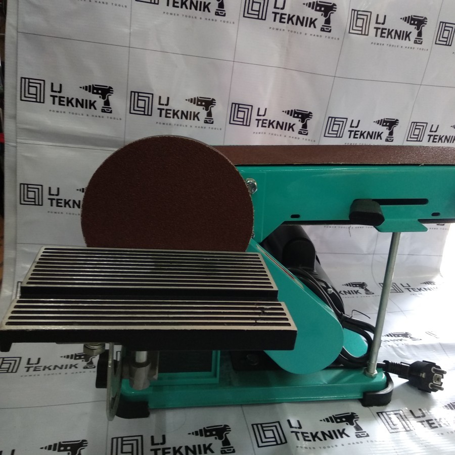 Jual NRT-PRO MESIN AMPLAS DUDUK 6" 100 X 914 MM BELT DISC SANDER BD 691 ...