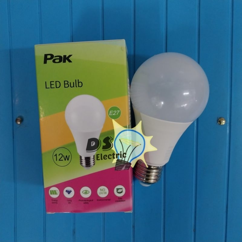 Jual Lampu LED 12W Bohlam Bulb 12 Watt PAK Putih Kuning Warm White ...