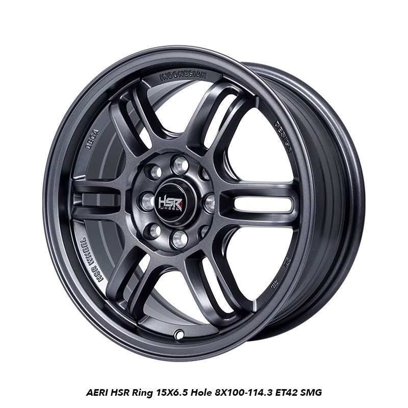 Jual Velg mobil avanza AERI HSR R15X65 H8X100-114,3 ET42 SMBRZ | Shopee Indonesia