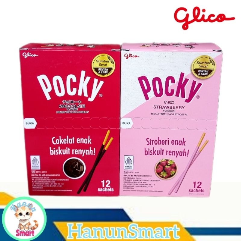 Jual pocky Glico biskuit stick box 11gr x 12 pcs | Shopee Indonesia