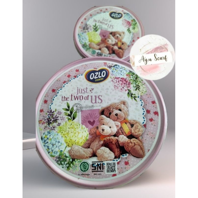 Jual Khongguan Kaleng Ozlo Cookies Kaleng 250gr | Shopee Indonesia