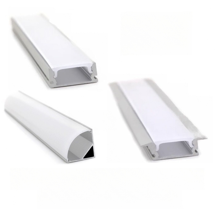 Jual Kap Housing Cover Casing Susu Acrylic LED bar dudukan list lis rel ...