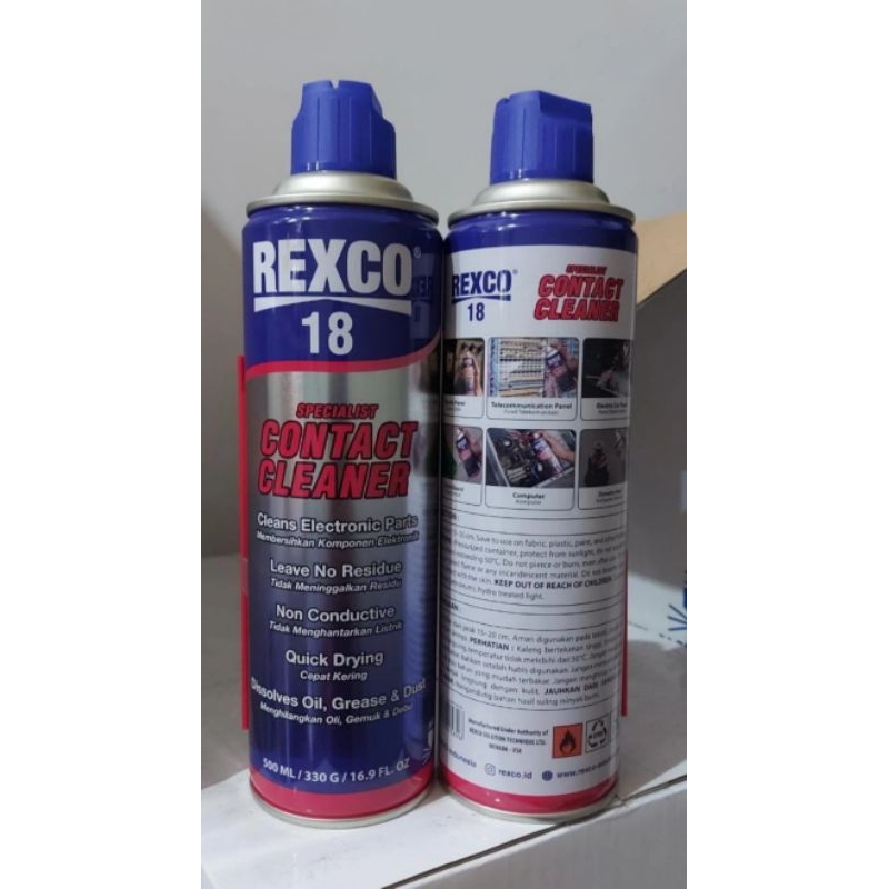 Jual REXCO 18 CONTACT CLEANER 500 ML | Shopee Indonesia