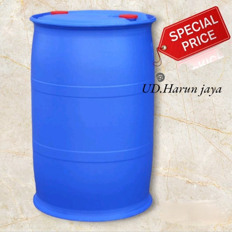 Jual Drum plastik HDPE/ drum poligen bersih dan tebal/ toren air bersih ...