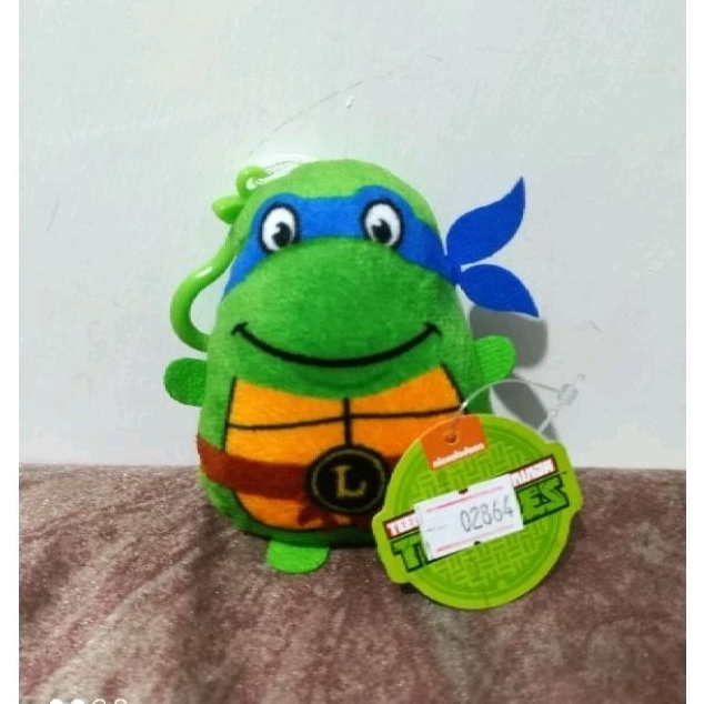 Jual Teenage Mutant Ninja Turtles Plush Keychain Nickelodeon ...