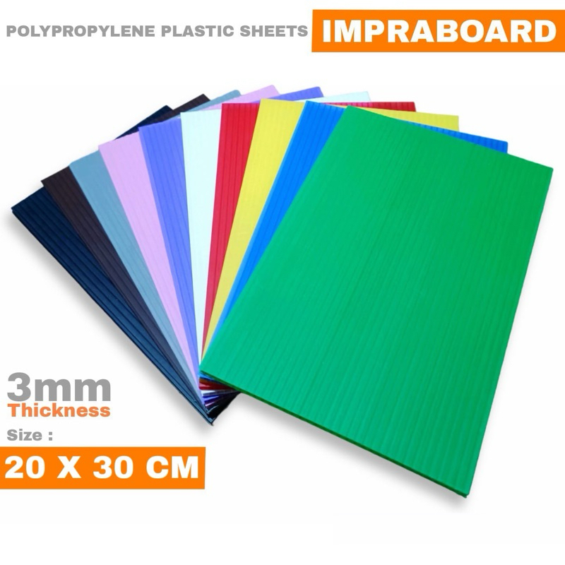 Jual Impraboard 3mm Ukuran A4 30 x 20 cm / 30x20 cm / 20x30 cm ...