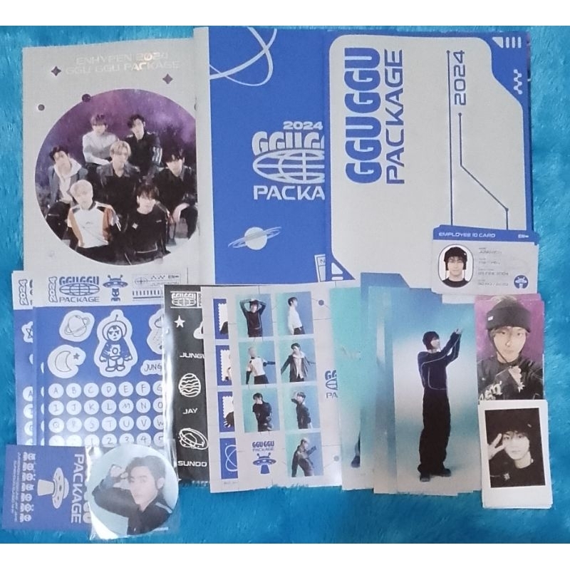 Jual [READY STOCK] SHARING GGU GGU PACKAGE DECO KIT ENHYPEN 2024 JUNGWON HEESEUNG JAY JAKE ...