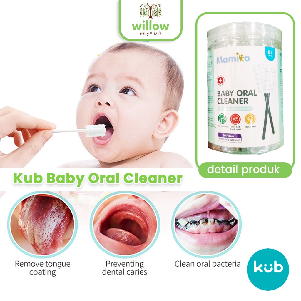 Jual Sikat Gigi - Kub Baby Oral Cleaner | Shopee Indonesia