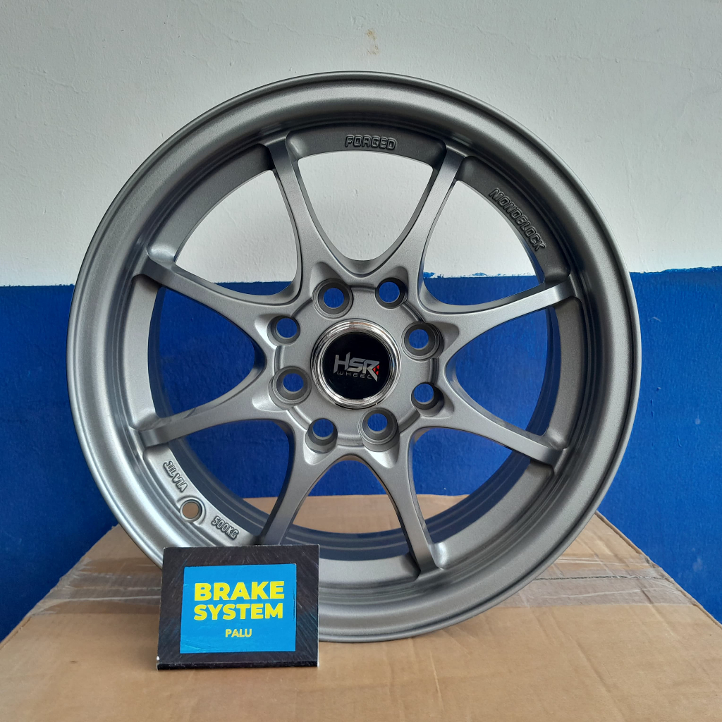 Jual Velg mobil Racing HSR HIROSHIMA R14 Pcd 4X100-114,3 untuk Avanza Brio Ayla Sigra Karimun ...