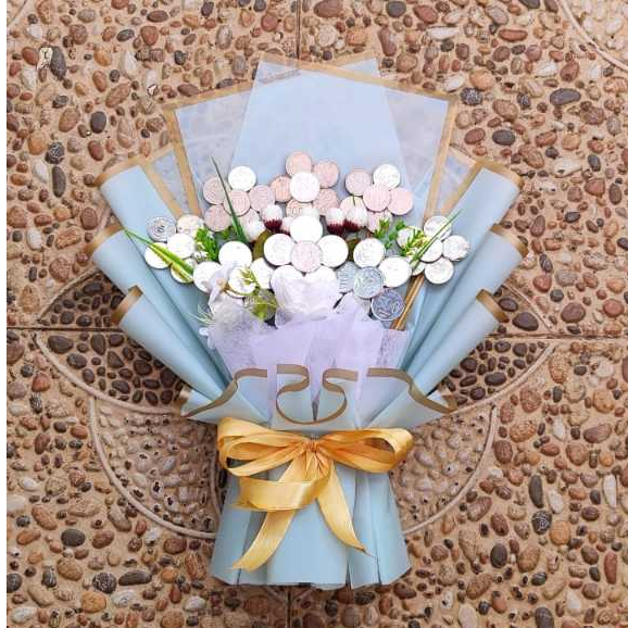 Jual BUCKET KOIN / BUKET UANG KOIN / BUCKET WISUDA / BUKET UANG / BUKET ...