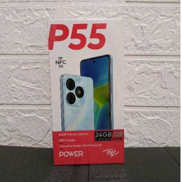 Jual ITEL P55 NFC 8/128GB New Garansi Resmi | Shopee Indonesia