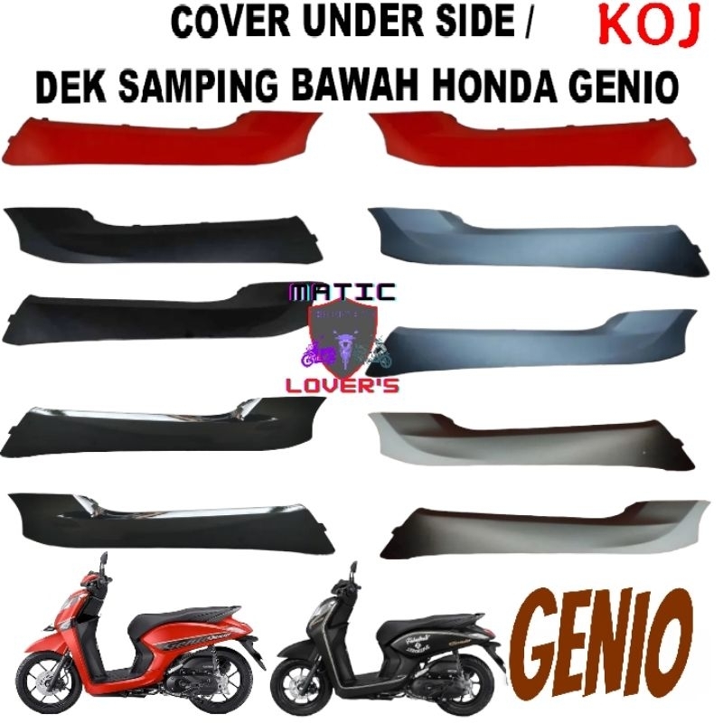 Jual cover under side dek sirip bawah samping kanan atau kiri honda ...