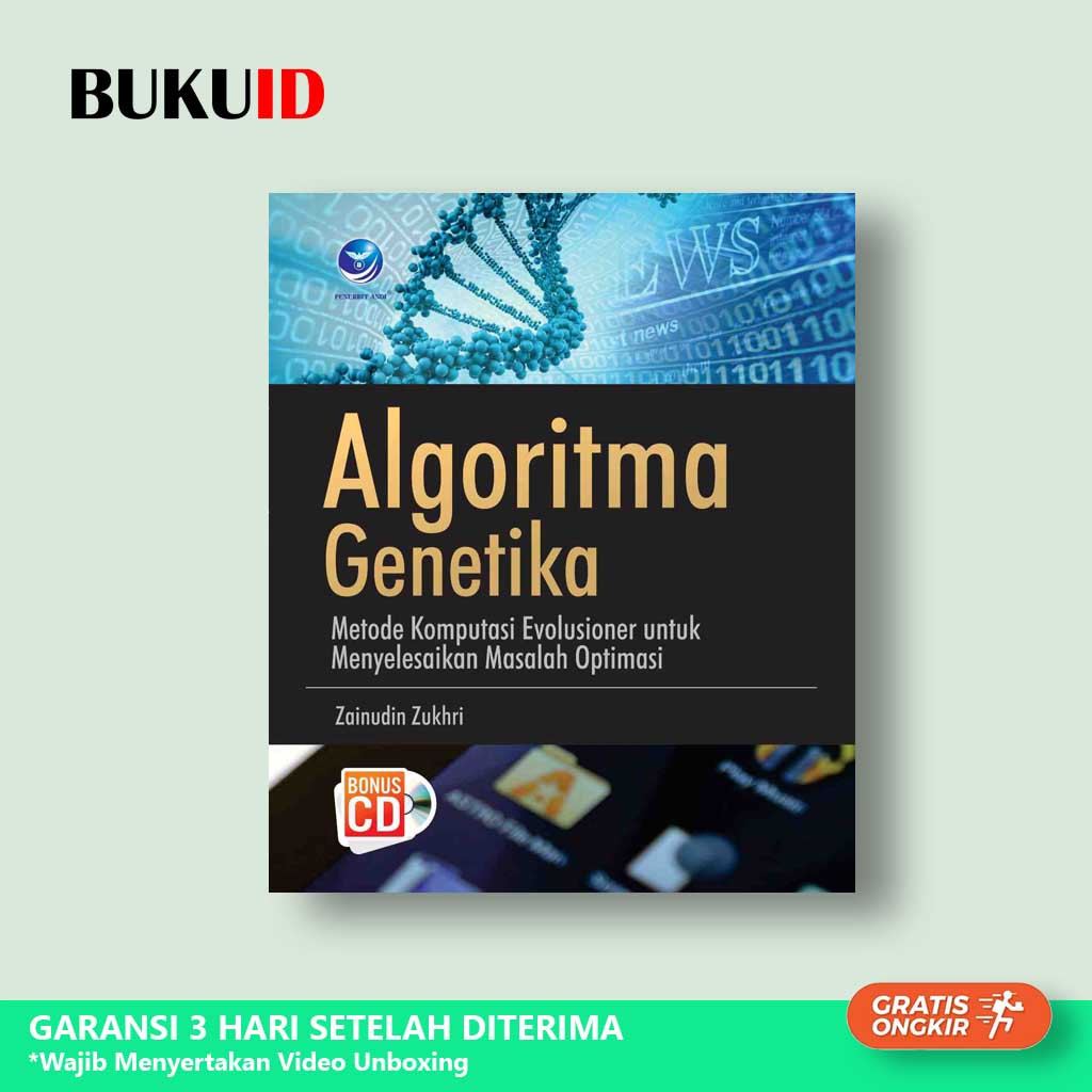 Jual Buku Algoritma Genetika, Metode Komputasi Evolusioner untuk ...