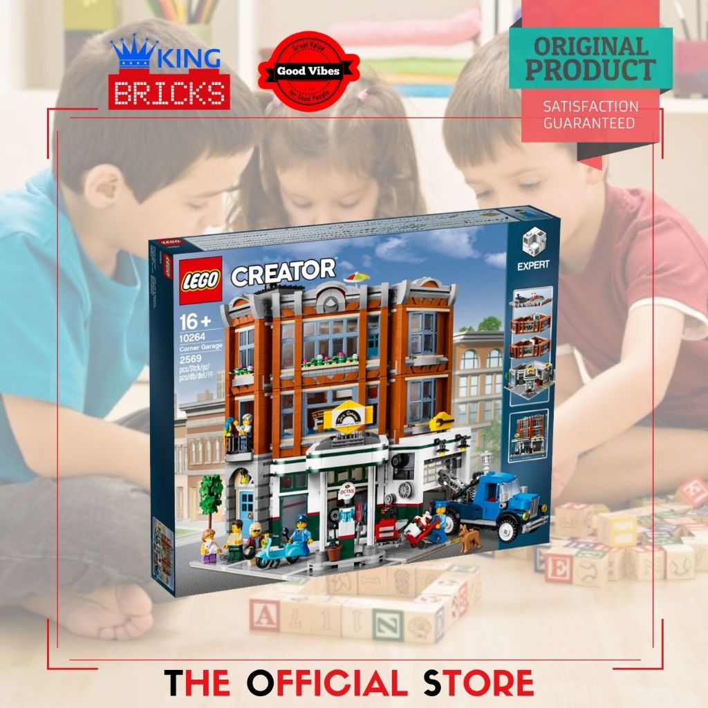 Jual LEGO Original CREATOR EXPERT 10264 Corner Garage - Mainan Anak ...