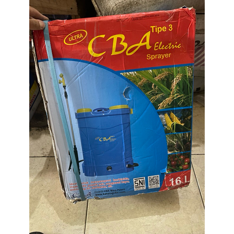 Jual Pompa sprayer elektrik CBA 16 liter | Shopee Indonesia