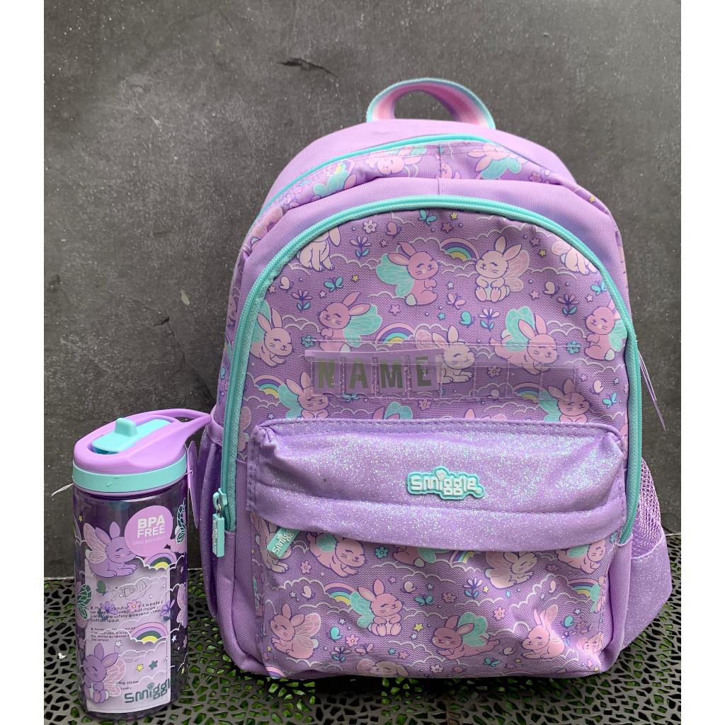 Jual SMIGGLE BLAST OFF JUNIOR SET BACKPACK & BOTTLE RABBIT NAME - SET ...