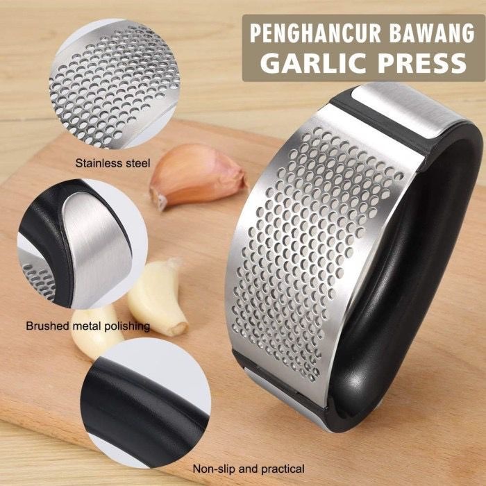 Jual YS28 Alat Peras Penghancur Bawang Putih Stainless Penggerus ...