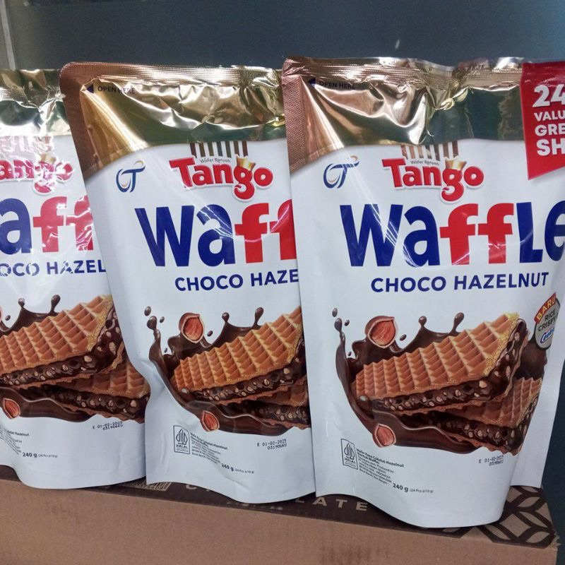 Jual tango wafer waffle choco hazelnut 240gr | Shopee Indonesia
